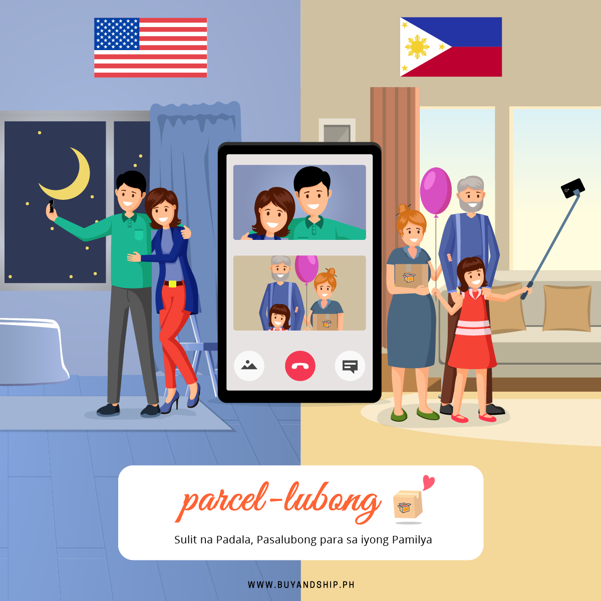 Showing LOVE on every occasion: Send a PARCEL-LUBONG To Your Loved Ones ...