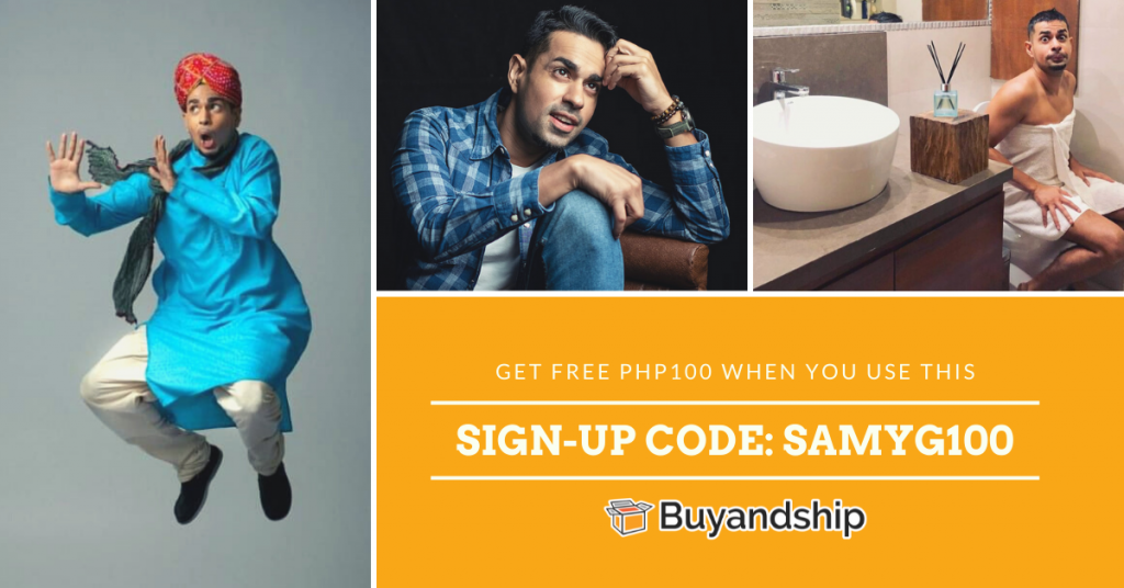 Sam YG is Now a Buyandship Member! | Get PHP100 When You Use Sign Up ...