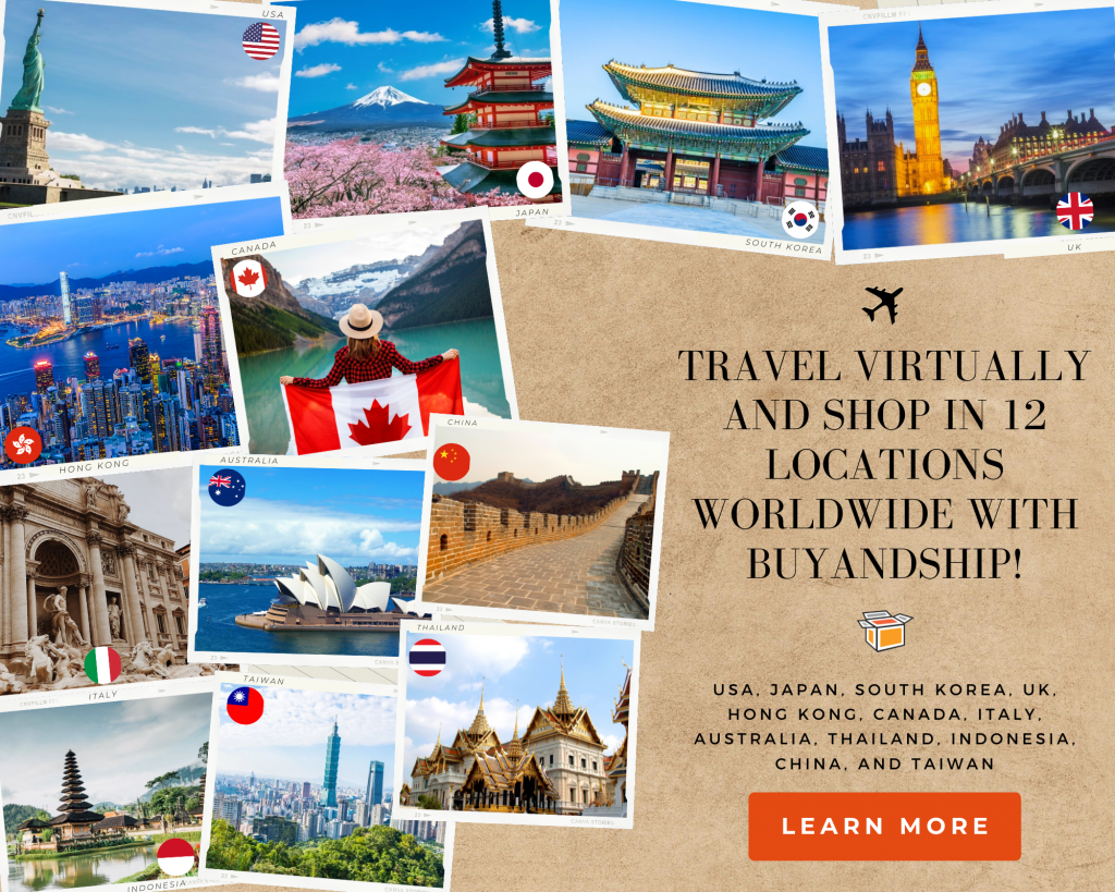 Travel Virtually and Shop in 12 Locations with Buyandship and Security ...