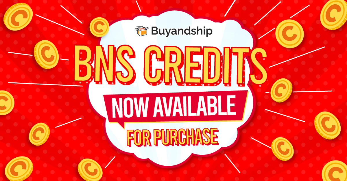 New Feature: BNS Credits Now Available for Purchase! | Buy&Ship Philippines
