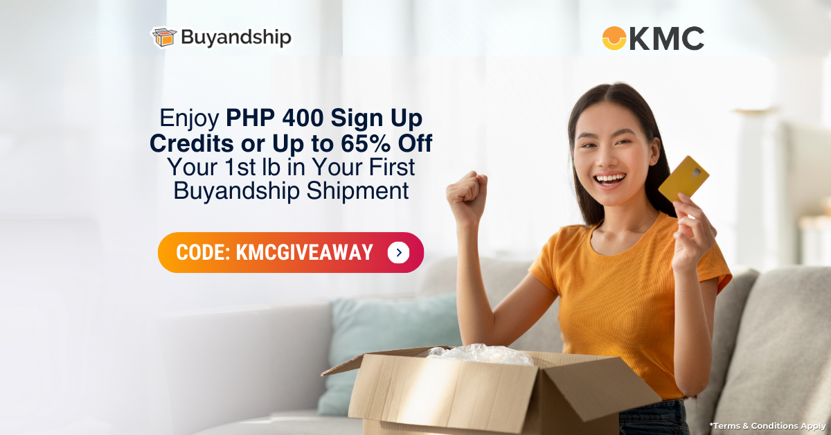 KMC Solutions x Buyandship Philippines President’s Day Sale 2024: Get PHP 400 Sign Up Credits or ...
