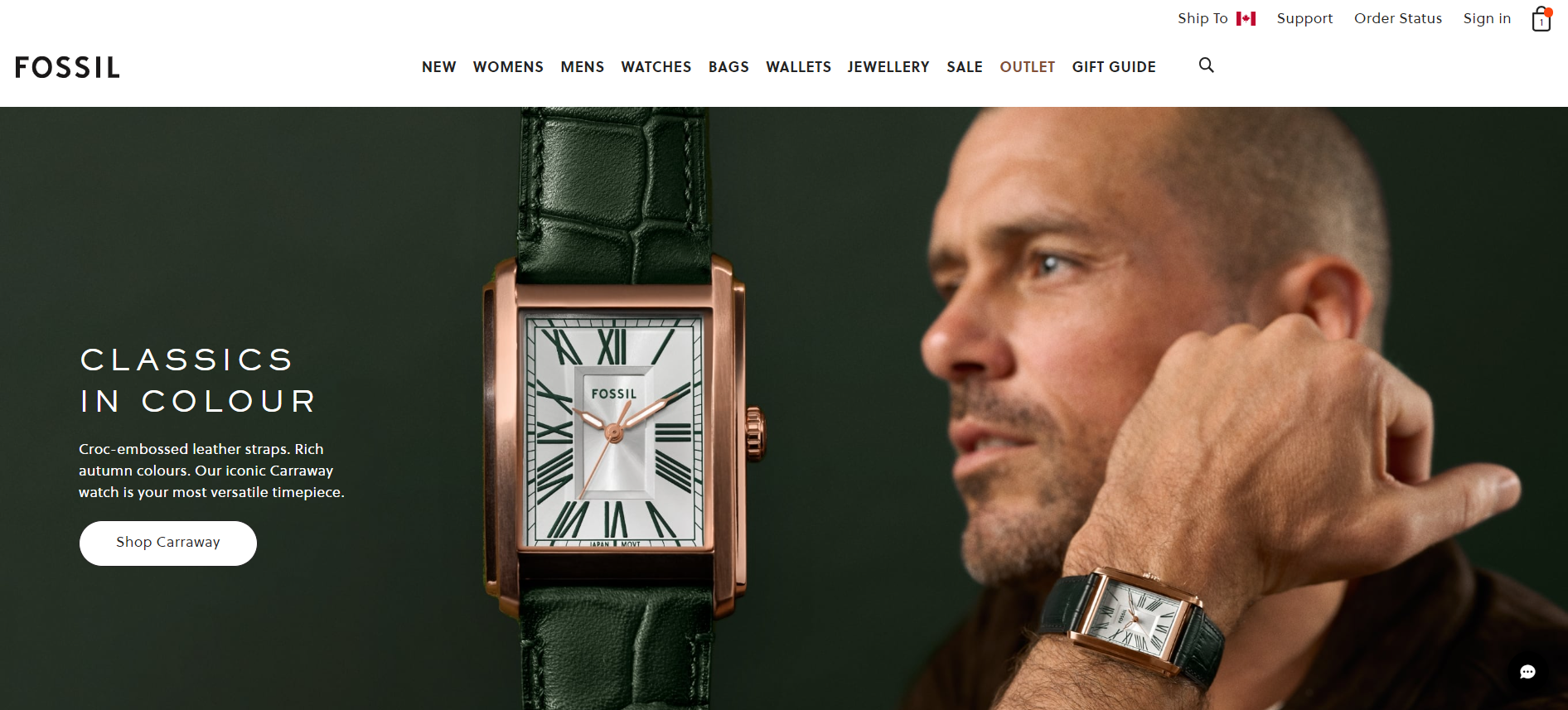 Shop From the Official Site of Fossil Canada and Ship to Philippines ...